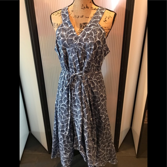 Amelia NY | Dresses | Nwt Fully Lined Summer Swing Dress Fabric Shells ...